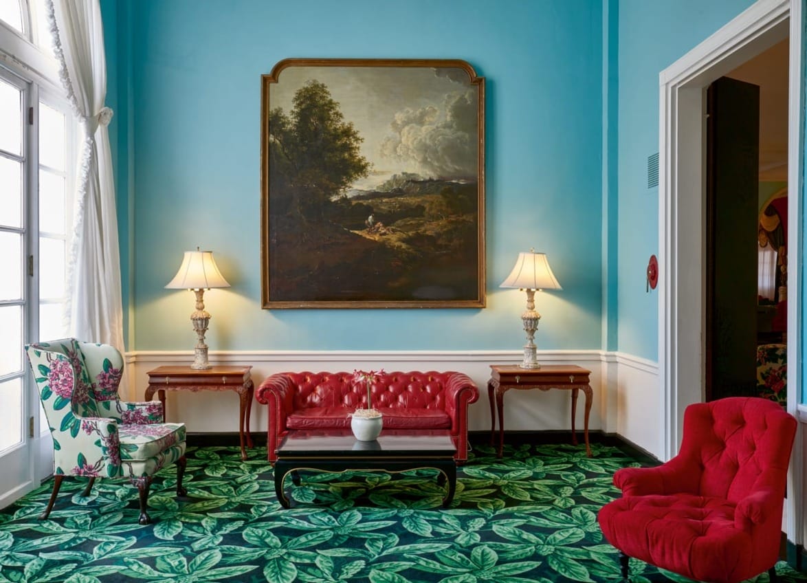 Anatomy of a Room: Dorothy Draper’s Iconic Lobby for the Greenbrier ...