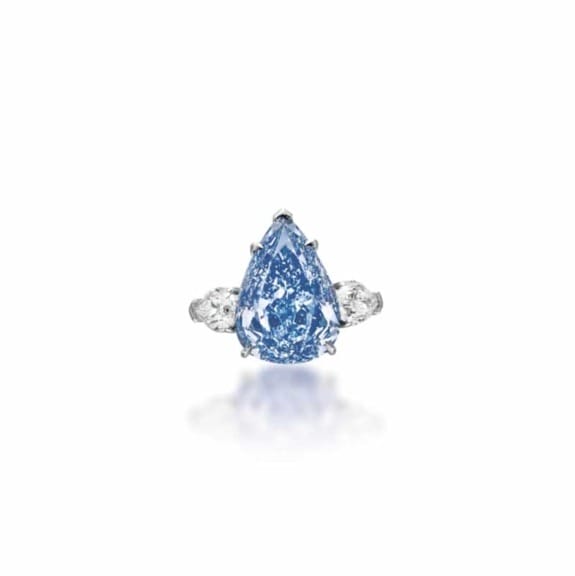 Auction of the Week: Stunning Blue Diamond Fetches $44 Million at ...