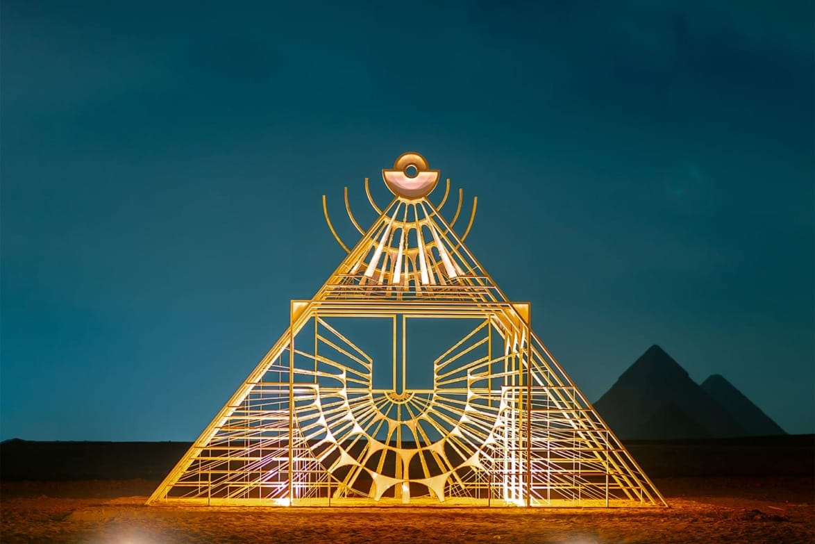 Major Site-Specific Works of Art Go on View at the Egyptian Pyramids ...