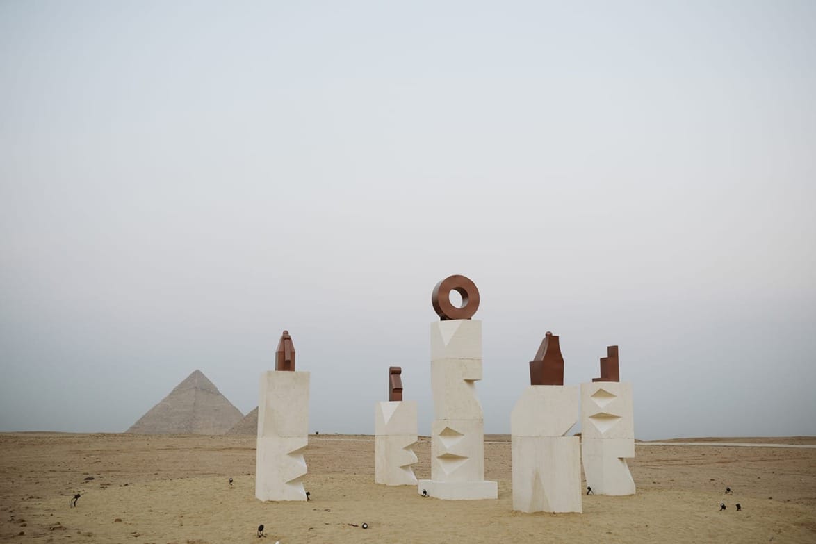 Major Site-Specific Works of Art Go on View at the Egyptian Pyramids ...