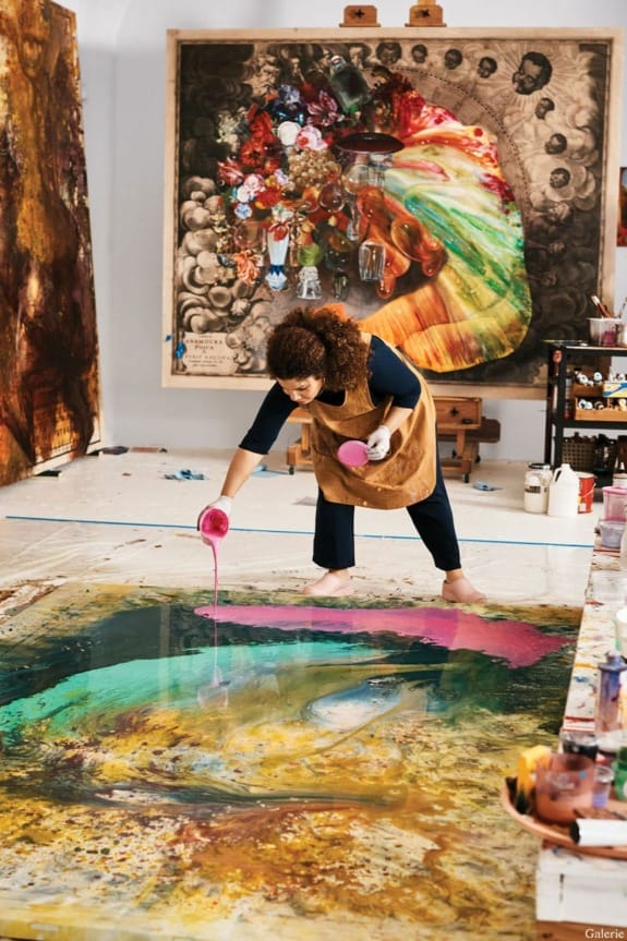 Step Inside Artist Firelei Báez’s Brooklyn Studio - Galerie Magazine