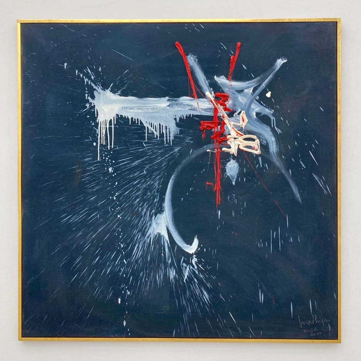 Why French Abstract Painter Georges Mathieu Is Ripe for Reevaluation ...