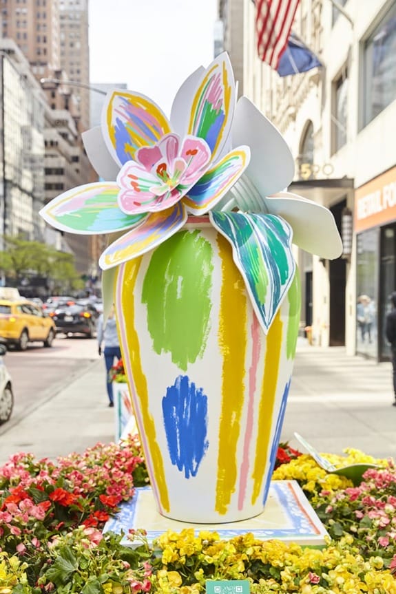 Alexandre Benjamin Navet Transforms Fifth Avenue into a Bloom-Filled ...