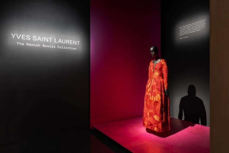 Hamish Bowles Puts Personal Collection of Yves Saint Laurent on View in ...