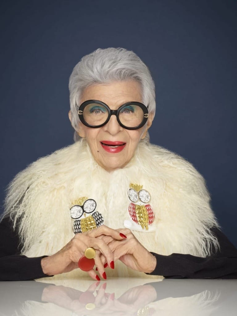 Fashion Icon Iris Apfel Debuts Jewelry Collection with Bernardaud ...