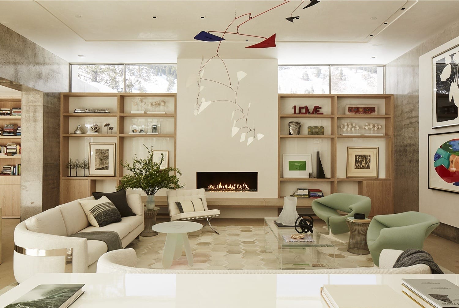Captivating Alexander Calder Artworks Enliven These Interiors - Galerie ...