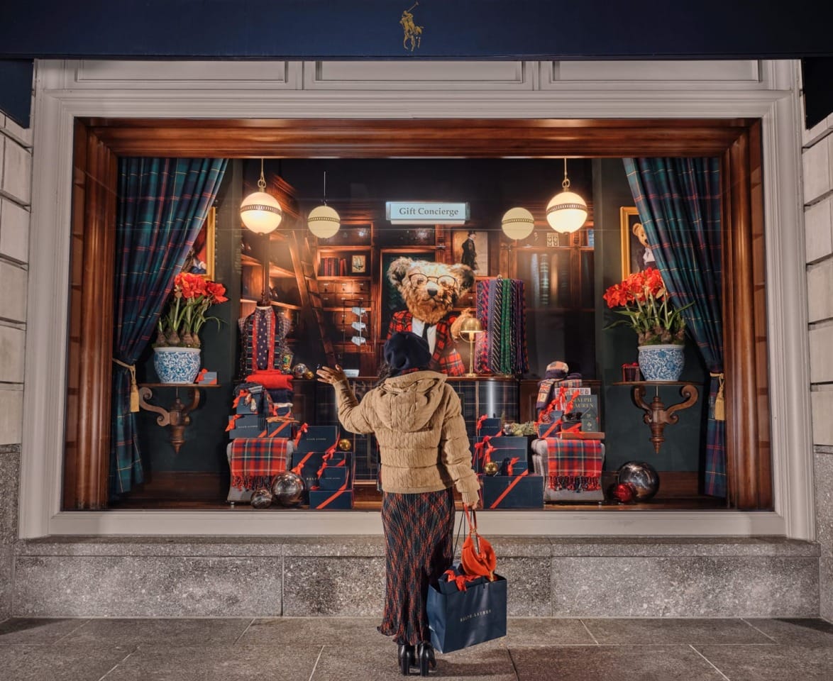 Ralph Lauren Brings Polo Bear to Life with Interactive Holiday Window ...