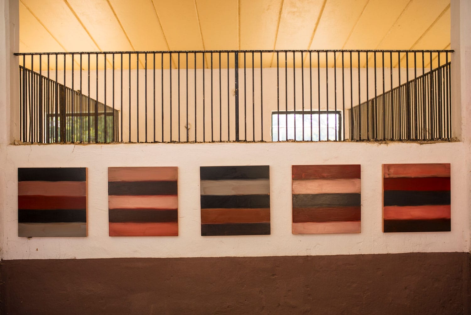 Sean Scully's Abstract Masterpieces Take Over a Mexico City Landmark ...