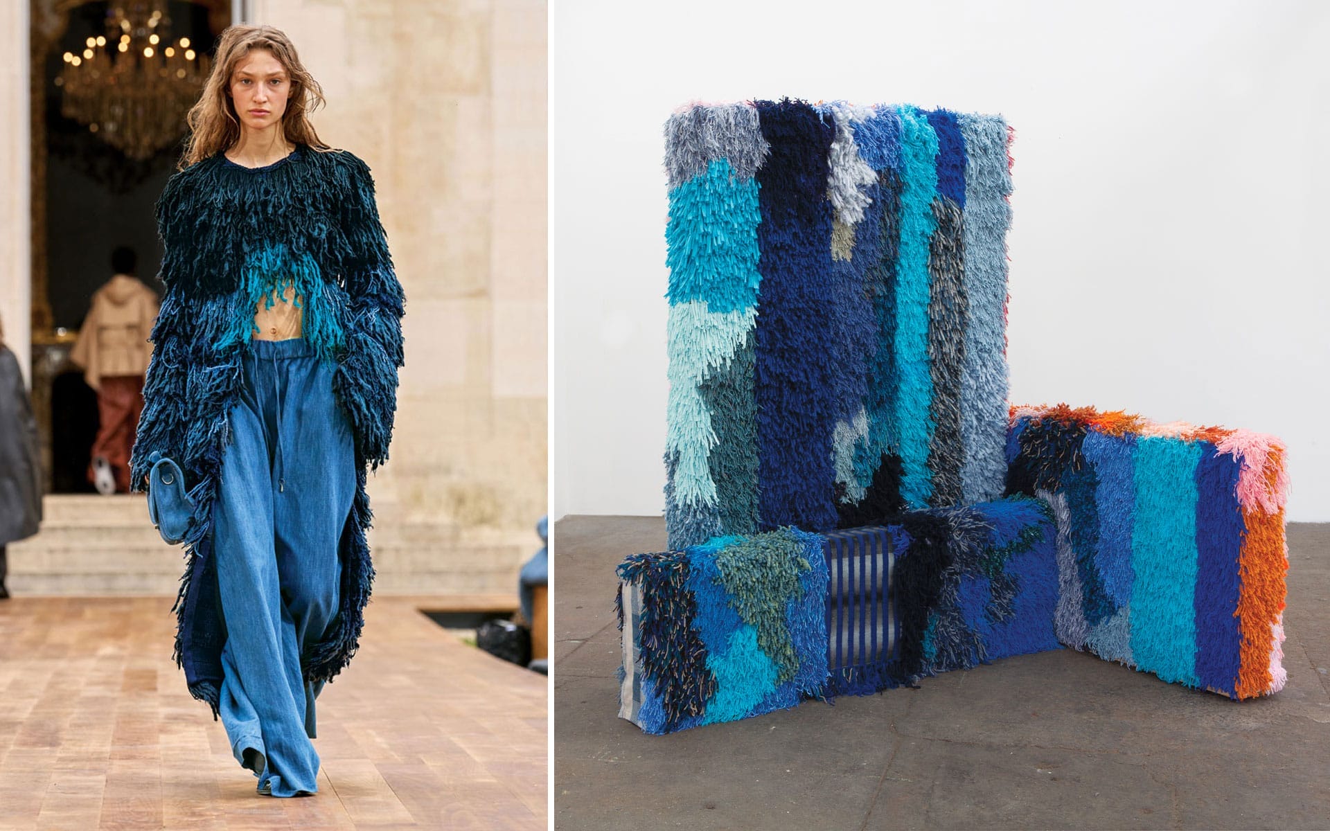 Life Imitates Art: A Gabriela Hearst Fringe Coat Evokes Visions of ...