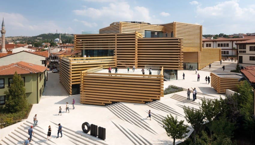 Kengo Kuma–Designed Odunpazari Modern Museum Opens in Turkey - Galerie ...