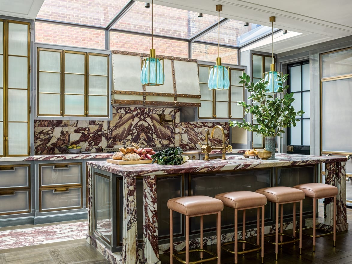 Steven Gambrel Adds Swagger and Style to a London Townhouse - Galerie ...