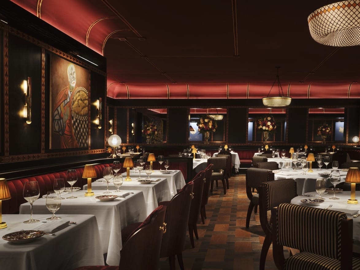 In London, Carbone Stages an Italian Supper-Club Fantasy - Galerie Magazine