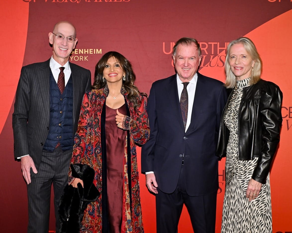 A Dazzling Gala at the Guggenheim Honors Rashid Johnson and the NBA ...