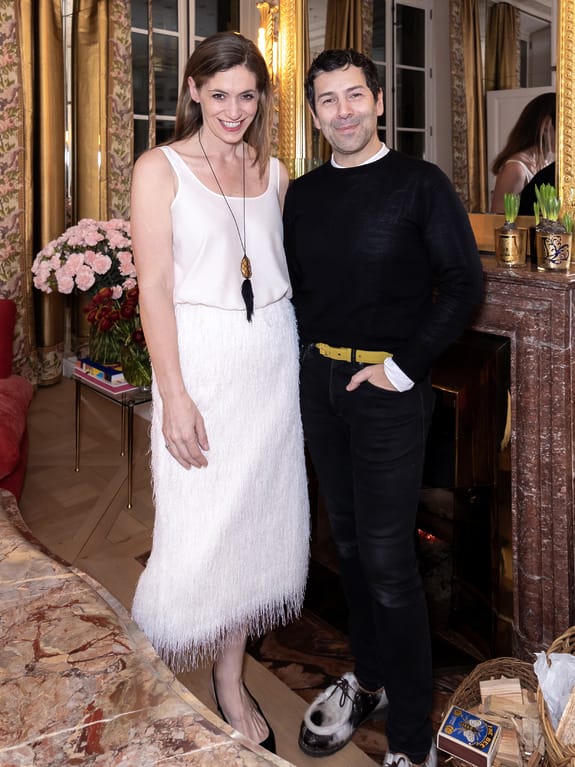 Alexis Mabille Toasts Galerie Editor in Chief Jacqueline Terrebonne in ...